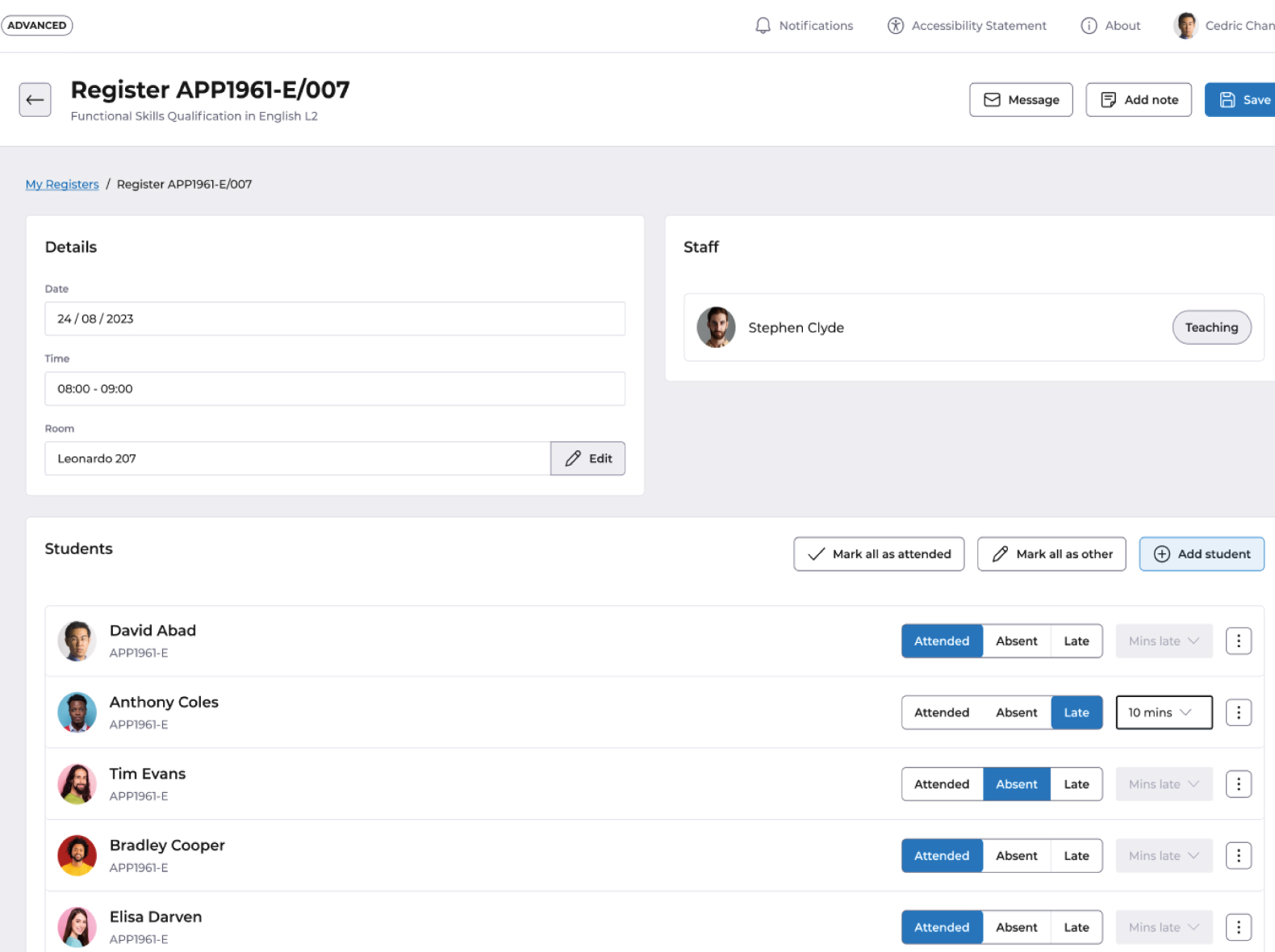 Management Information System for Further Education Delivery | OneAdvanced